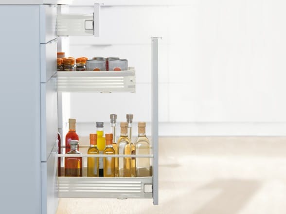 Comparing Blum's Kitchen Cabinet Drawers Systems