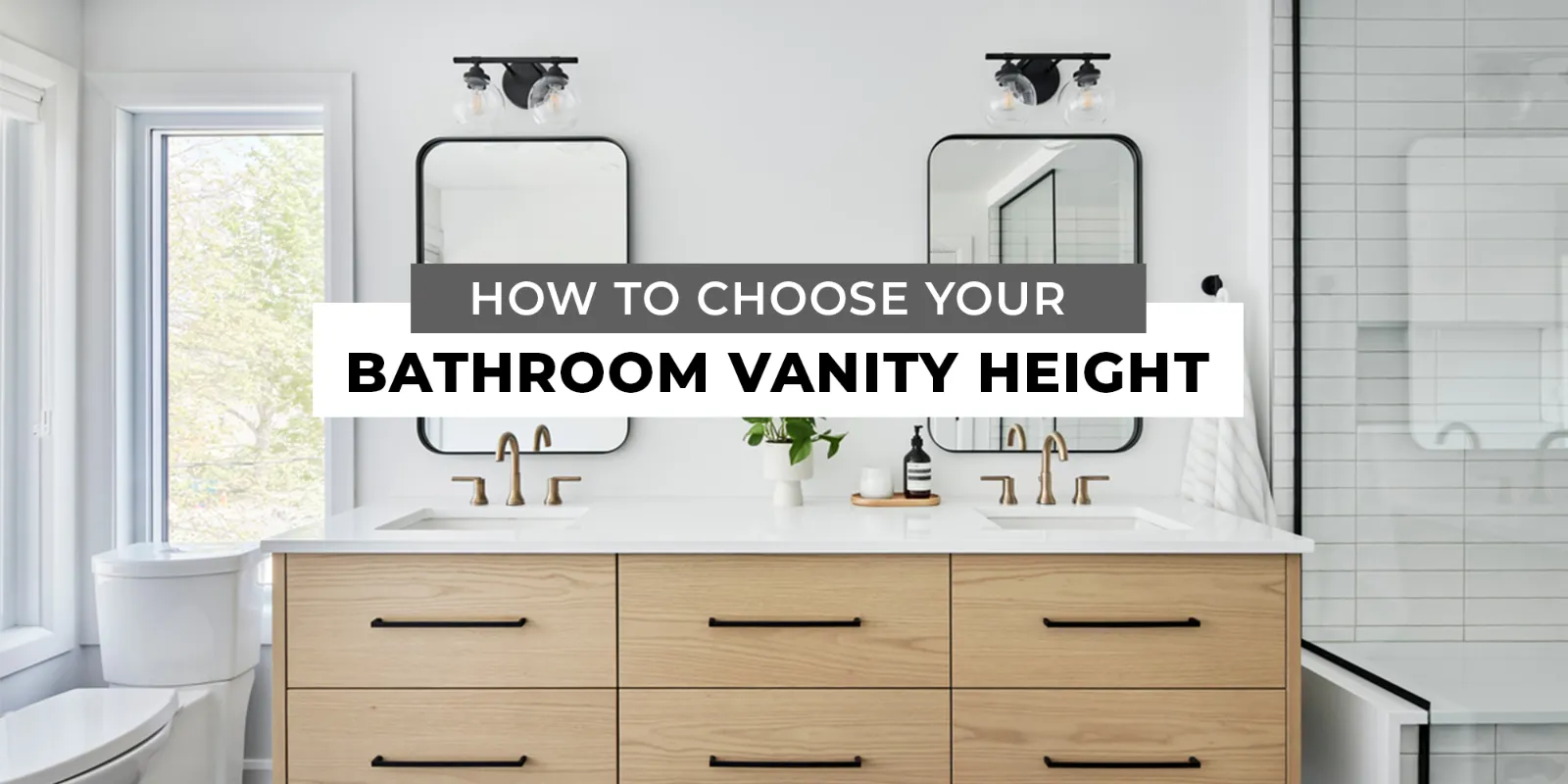How to Choose Your Bathroom Vanity Height