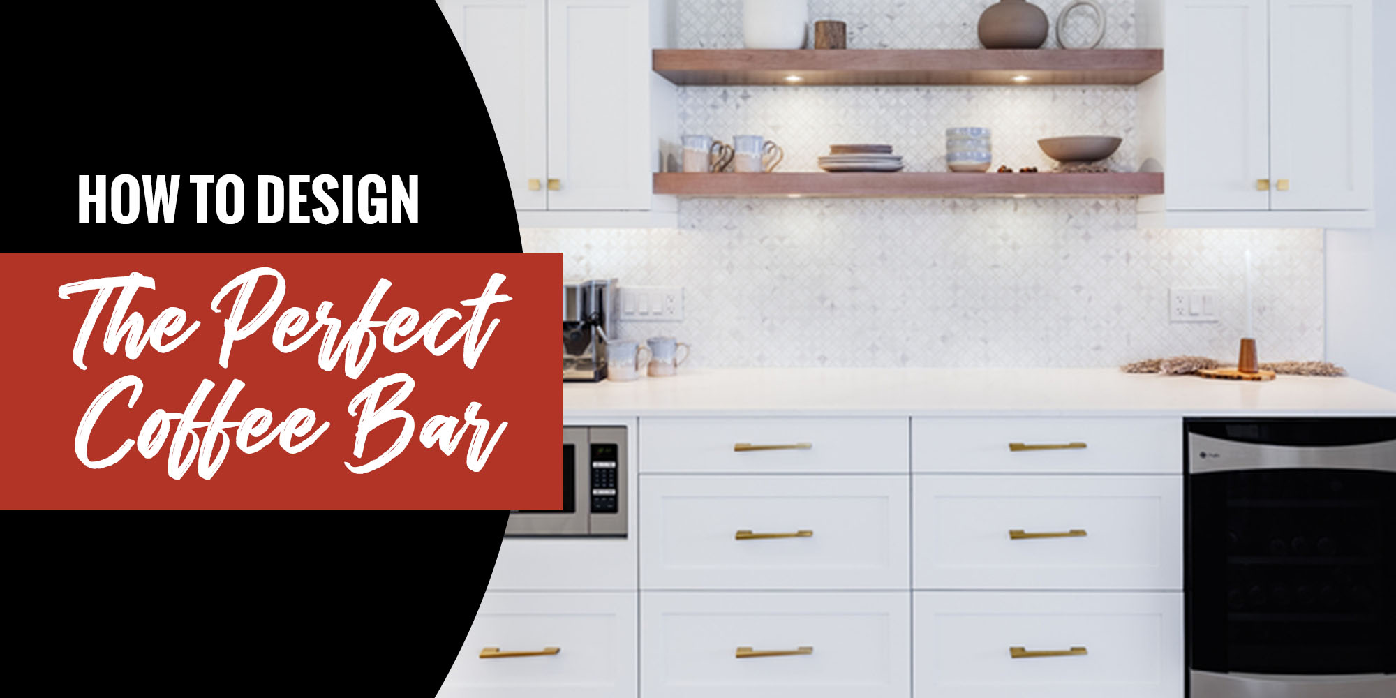 6 Design Ideas for the Perfect Kitchen Coffee Bar