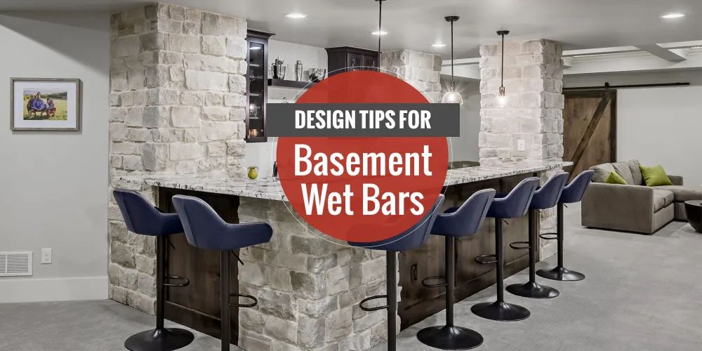 7 Ideas for the Perfect Basement Bar Design