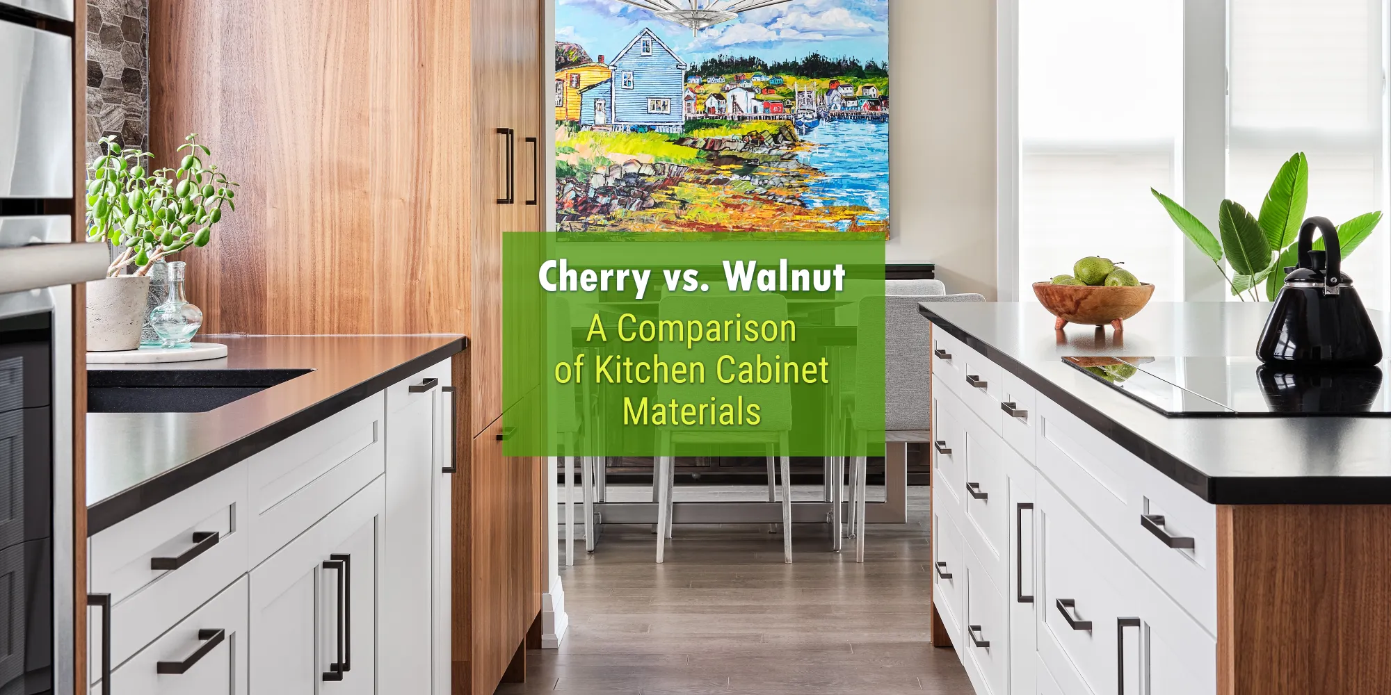 Cherry vs. Walnut: A Comparison of Kitchen Cabinet Materials