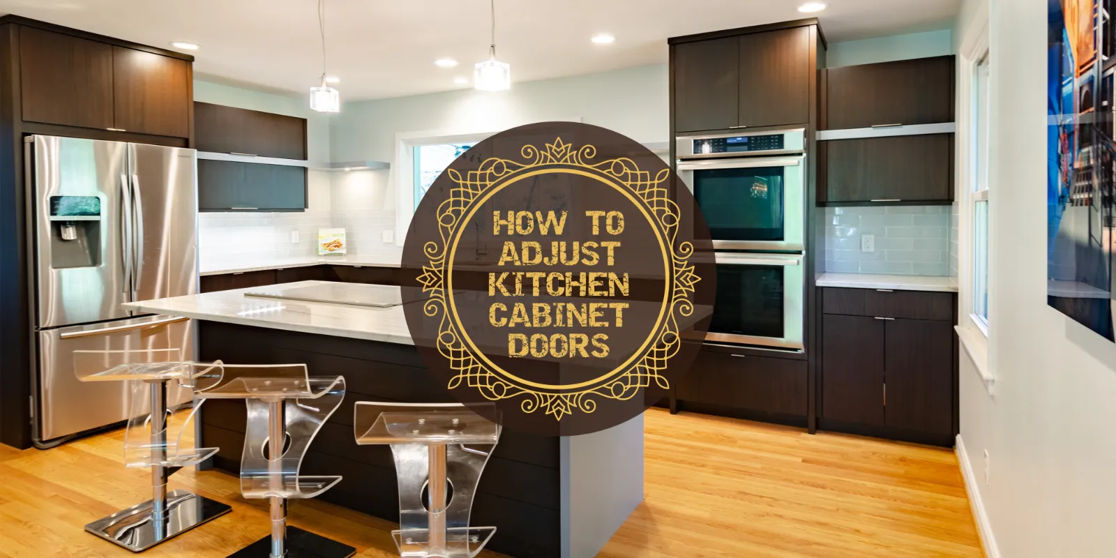 How to Adjust Kitchen Cabinet Doors