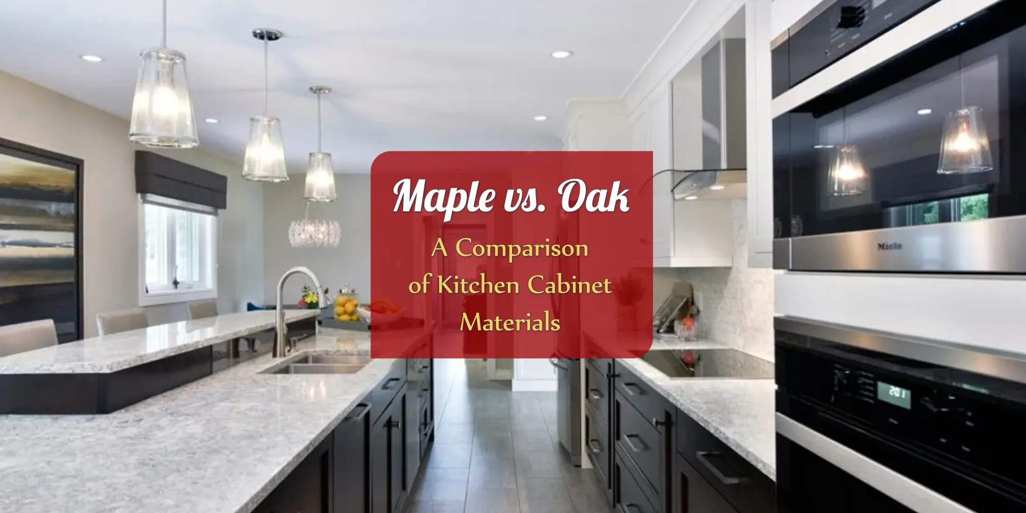 Maple vs. Oak: A Comparison of Kitchen Cabinet Materials