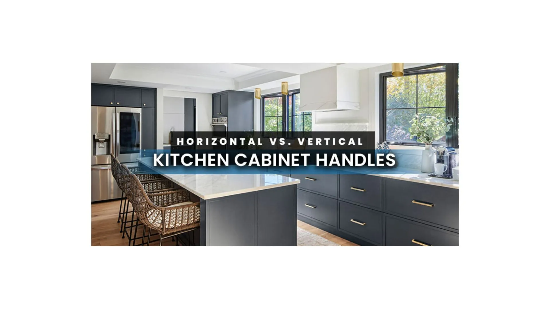 Horizontal vs. Vertical Kitchen Cabinet Handles